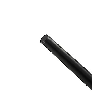 YISH W117094363 PU Leather Armless Side Set of 4 with Metal Legs, Cushioned Seat Accent Chair with Backrest for Dining Living Room Kitchen Lounge, Black