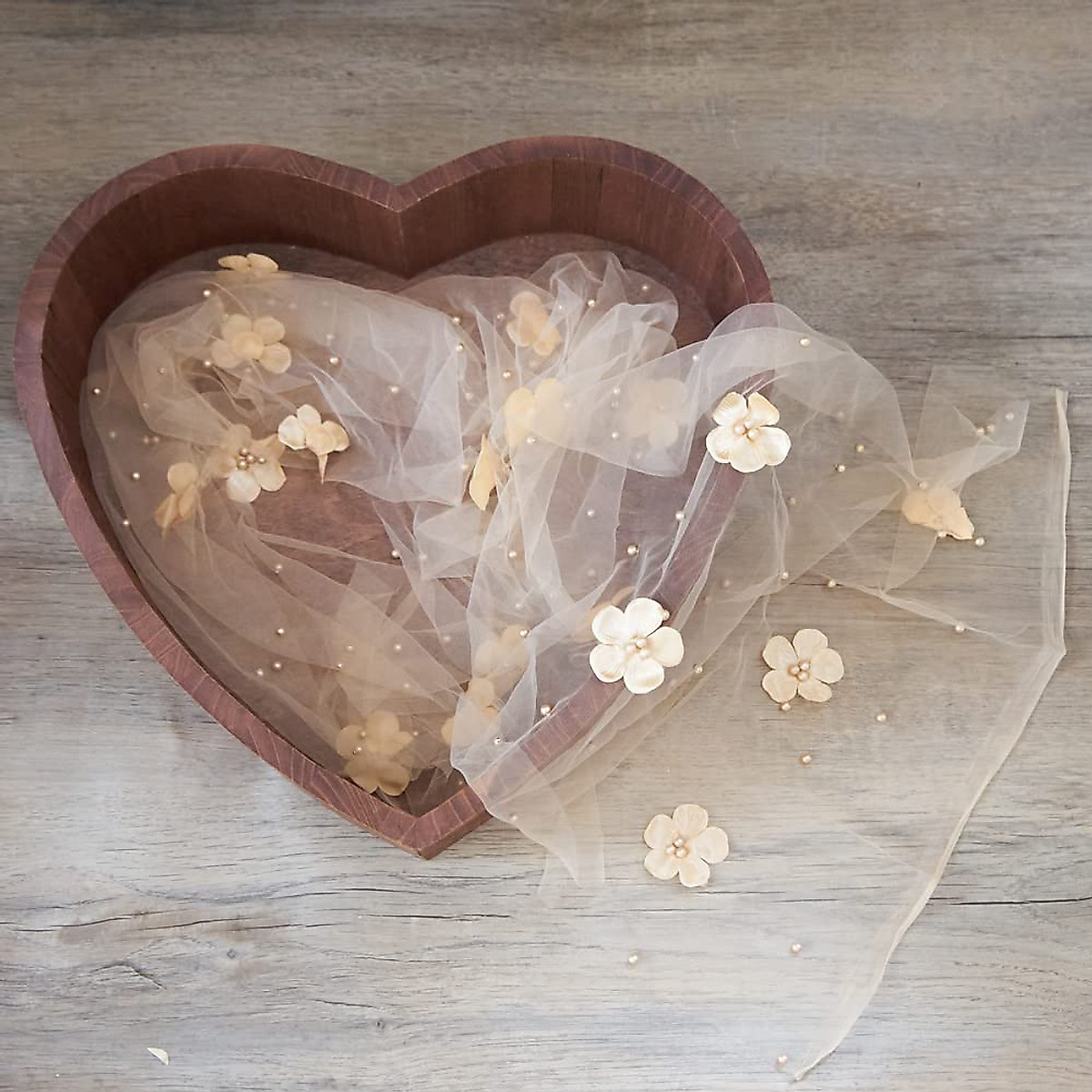 Zeroest Newborn Photo Props Photography Wrap for Babies Lace-Tulle Wraps Blanket Baby Boy Girl Photo Shoot Outfits (Beige)