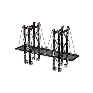 Thames & Kosmos Structural Engineering: Bridges & Skyscrapers | Science & Engineering Kit | Build 20 Models | Learn about Force, Load, Compression, Tension | Parents' Choice Gold Award Winner, Blue