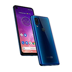 Motorola One Vision XT1970-2 Unlocked GSM Phone w/Dual 48MP & 5MP Camera - Sapphire Gradient