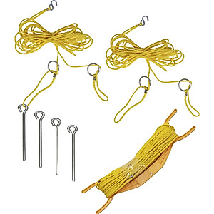 Park & Sun Sports Tournament 179: Portable Outdoor Volleyball Net System, Blue