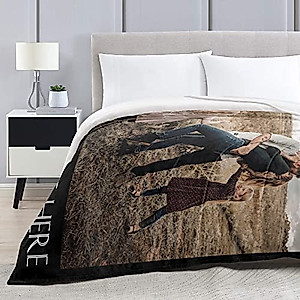 Custom Blanket With Photo Text Personalized Throw Blanket Customized Picture Blanket For Baby Mother Father Adult Friends Lovers Dog Pets Personalized Gift Flannel Blanket Birthday Halloween Christmas