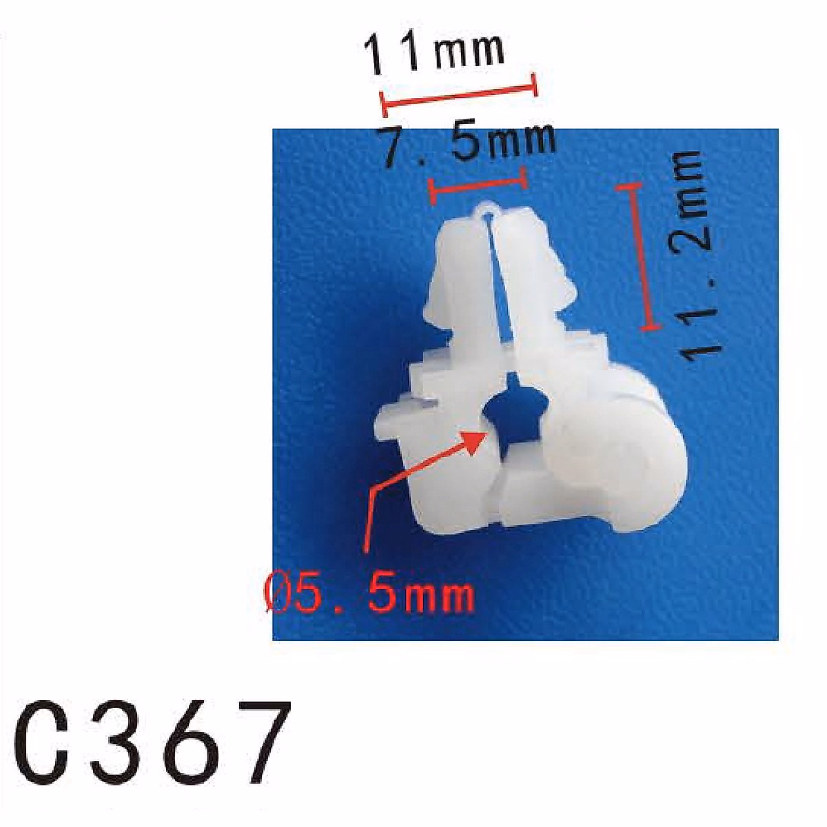 Autobahn88 Door Lock Pawl Clip, compatible with Ford (OEM: E6DZ-5421952A, E83Z-5421952B) (Pack of 20)