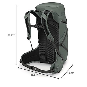 Osprey Sportlite 30L Unisex Hiking Backpack, Pine Leaf Green, M/L