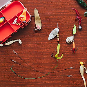 30pcs Lure Line Fishing Lines Fishing Leaders Saltwater Fishing Fishing Lines Metal Fishing Leading Wire Professional Fishing Lines Fish Leaders