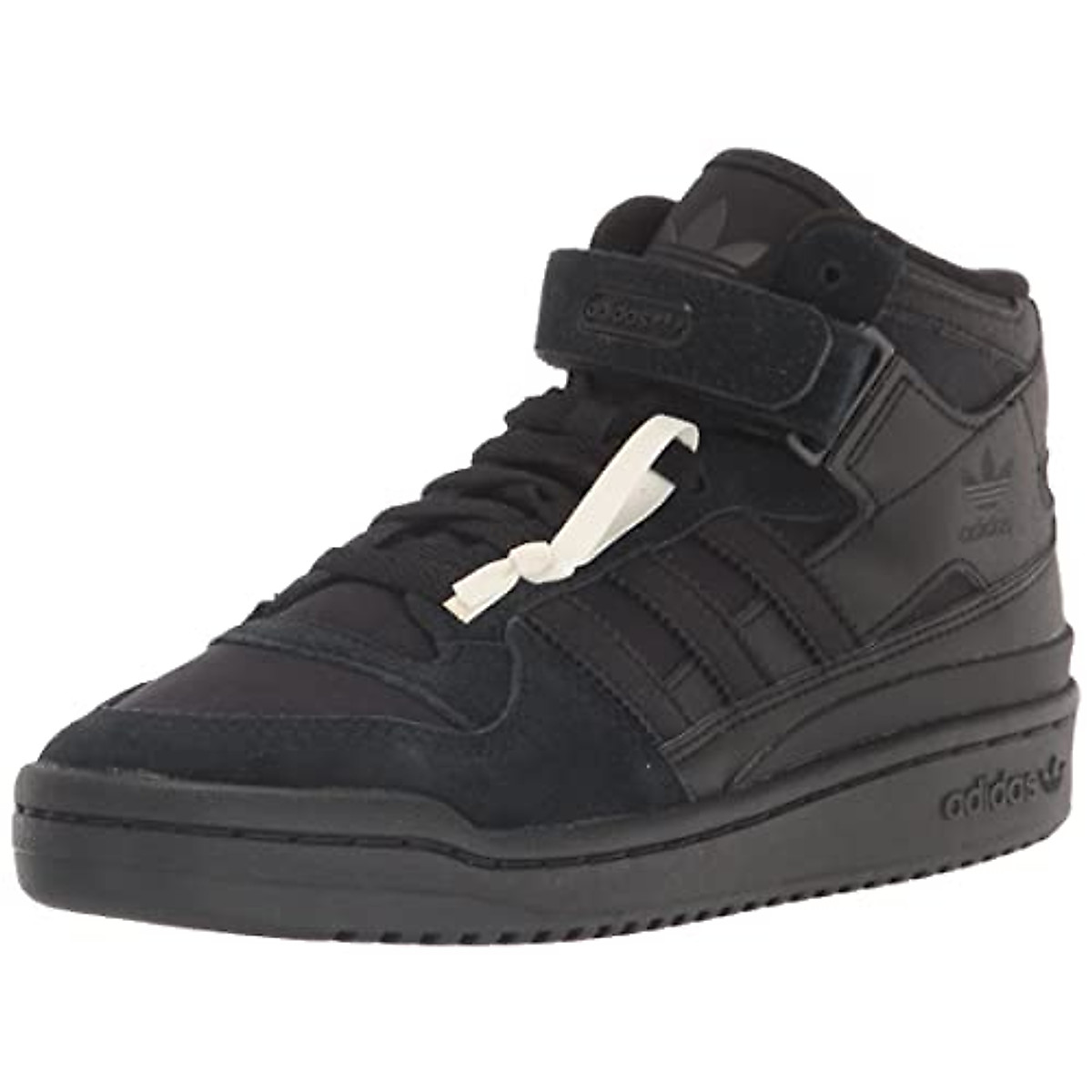 adidas Originals Womens Forum Mid Black/Off White 10
