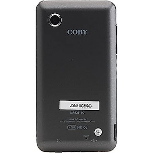 Coby 8GB MP3 Player with Photo and Video Camera, 2.8" TouchScreen with Speaker, HiFi Sound Mp3 Music Player with FM Radio, Supports miniSD Cards