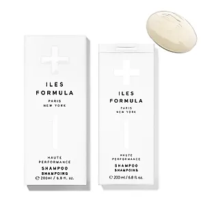 ILES FORMULA Haute Performance Sulfate Free Shampoo - Deep Cleanse, Volumize and Detangle + Stops Hair Breakage, Color & Extension Safe - For All Ages & Hair Types, 6.8 Fl Oz (200 ML)