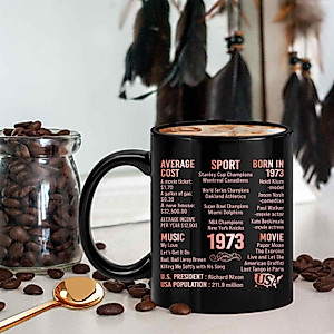 50th Birthday Gifts for Women Friend, Happy 50 Years Old Gift Basket for Mom Aunt Coworker Sister, 50th Birthday Party Decorations, Coffee Mug Cup Spoon and Socks Gifts Set