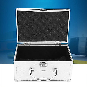 Deosdum Aluminum Tool Box, Portable Display Case Tool Case Aluminum Hard Case Equipment Tool Box Instrumentation Box 230x150x125mm