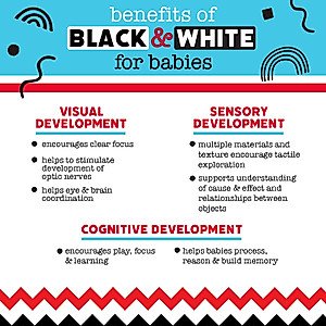 KIDS PREFERRED Disney Baby Mickey Mouse Plastic Activity Station Toy, Black and White High Contrast, Boys and Girls Ages 6 Months +, Multicolored (81251)