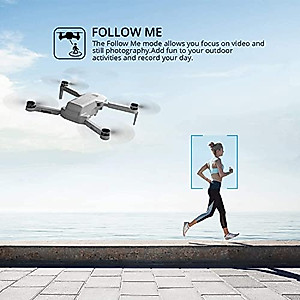 4DRC F8 GPS Drone with 4K Camera for Adults,5G FPV Live Video RC Quadcopter,Brushless Motor Drone for beginners, with Auto Return Home, Follow Me,Waypoint Fly,2 Batteries,Carrying Case