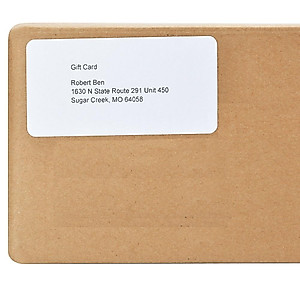 9527 Product 10 UP Sticker Labels,2x4 inches FBA Shipping Address Labels for Laser/Ink Jet Printer,Total 1000 Labels