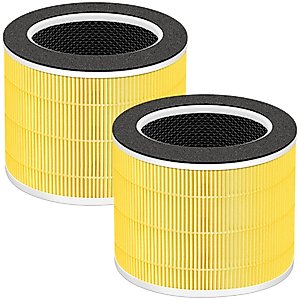 RP-AP088-F1 Filter Replacement for RENPHO Air Purifier RP-AP088W RP-AP088B,5 in 1 H13 True HEPA Actived Carbon Filter,2 Pack