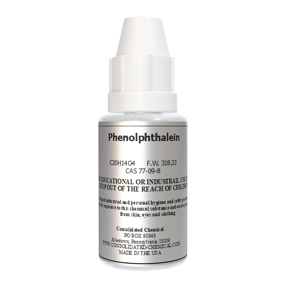 Phenolphthalein Indicator Solution (60mL (2 Fl Oz))