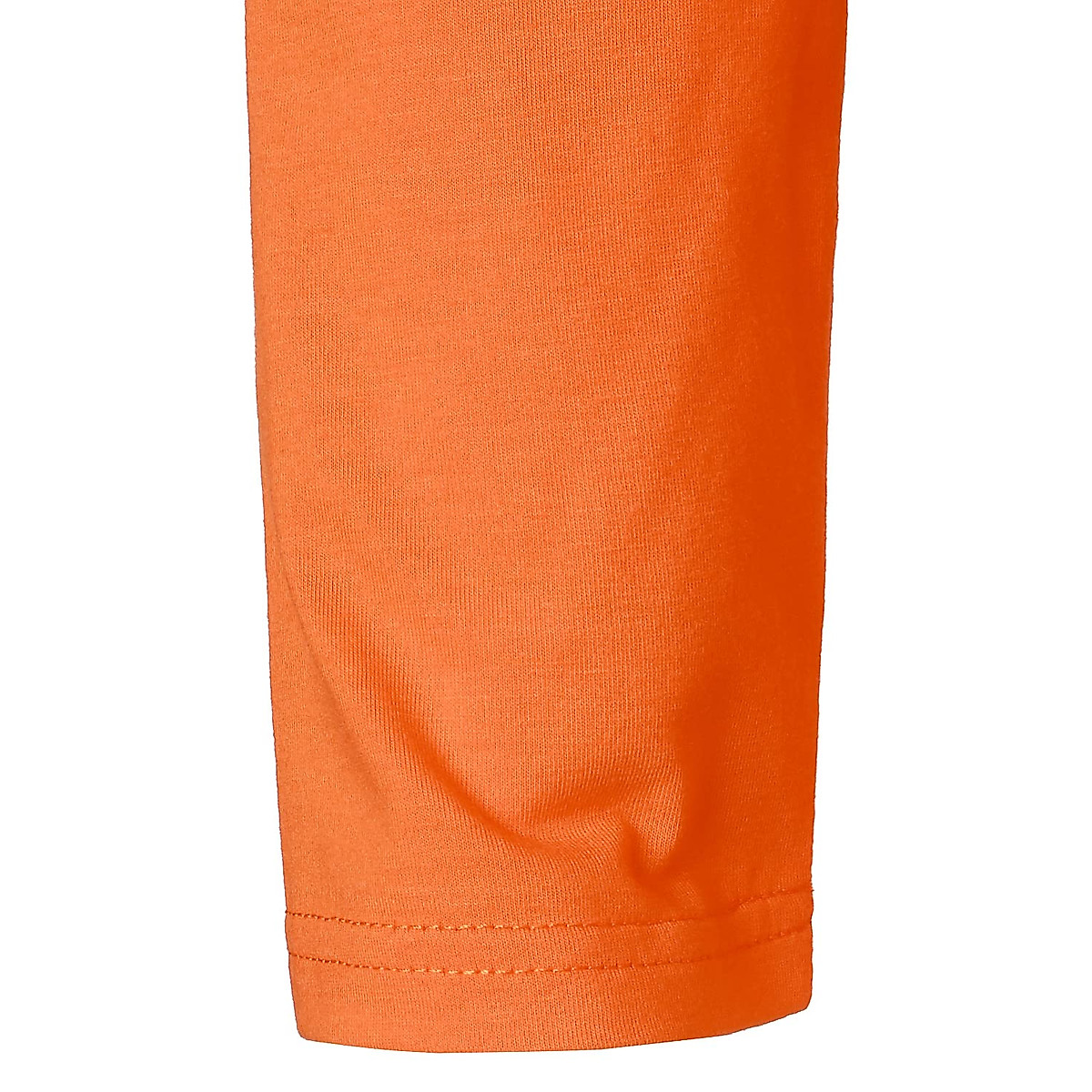 HOOD CREW Men’s Long Sleeve Polo Shirt Casual Slim Fit Shirts Contrast Color Patchwork T Shirts Cotton Tops Orange XXL