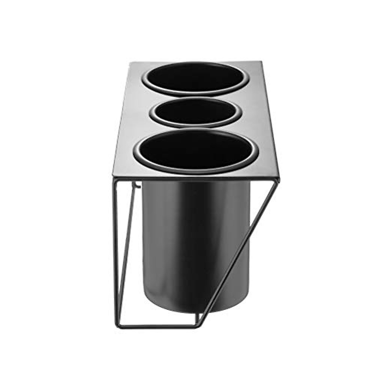 J JACKCUBE DESIGN JackCubeDesign Hair Dryer Holder Hair Styling Product Care Tool Organizer Bath Supplies Accessories Tray Stand Storage Bathroom Steel Hair Dryer Holder(Black) MK470B