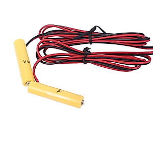 2in1 5V USB To 3V Dual LR6 LR03 Battery Power Supply Cable Replace 2x 1.5V AA AAA Battery Eliminator for LED Light Toys Luminara Candles Walkie Talkie and More,USB AA Battery Eliminator Cord