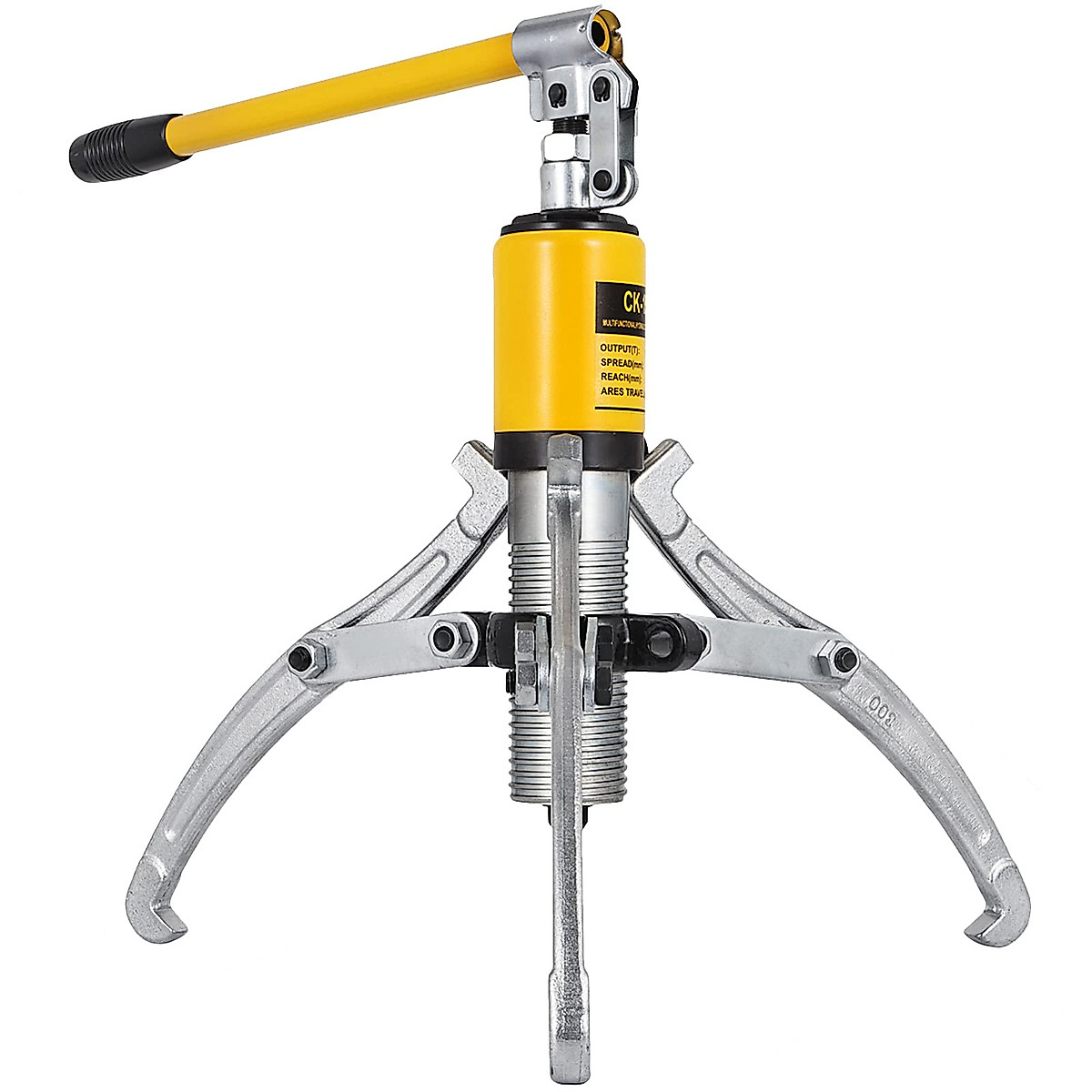VEVOR Hydraulic Gear Puller, 15 Ton Max. Capacity Hydraulic Puller, 2 or 3 Jaws Bearing Hub Separator, 3.9"- 11.8" Hydraulic Puller Separator Tool for Pulling Hubs, Flanges, Gears, Bearings