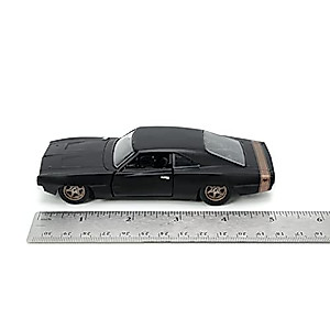 Fast & Furious 1:32 Dom's Dodge Charger & 1968 Dodge Charger Widebody Die-cast Car Twin Pack, Toys for Kids and Adults