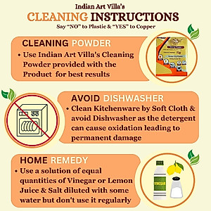 Indian Art Villa Steel Copper Chafing Dish with Designer Gel Stand, Buffet Warmer Serveware Party, 71 OZ