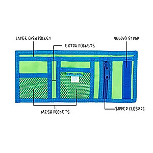 Stephen Joseph Unisex Kids Toddler Wallet, Airplane II