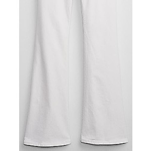 GAP Womens High Rise Flare Jeans Optic White 30 Reg
