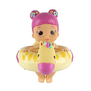 Bloopies Floaties Bath Toy - 4 Doll Set + Organizer