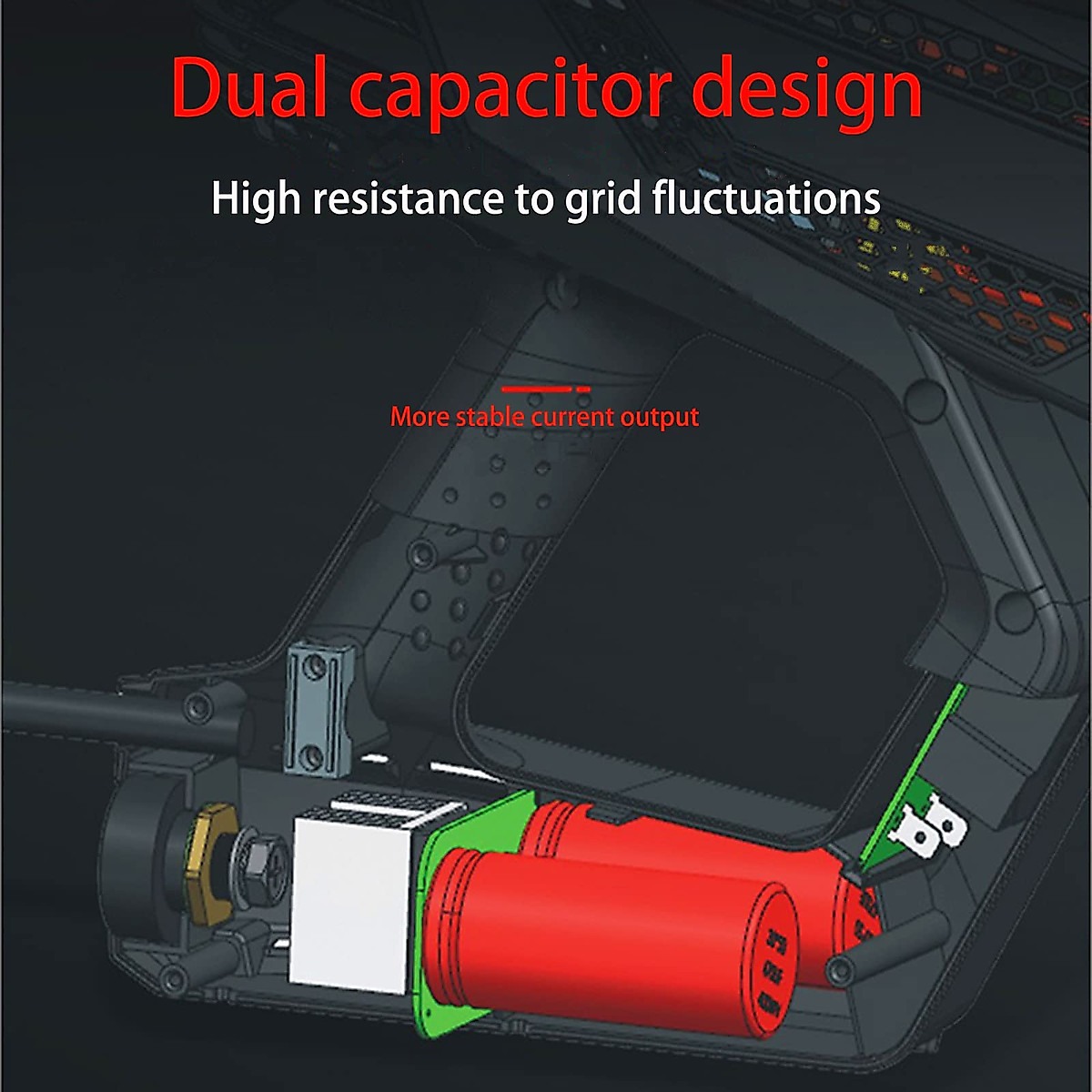 Welder Machine HBCHEN 110V Handheld Portable Welding Machine,Digital screen display, 1.6-3.2mm Stick Welder,20-200A Welder Machine Kit