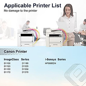 TESEN Compatible Toner Cartridge Replacement for Canon 120 CRG-120 2617B001AA Toner Black for use with Canon ImageClassD1100 D1120 D1150 D1170 D1180 D1320 D1350 D1370 MF6680DN Printer High Yield 2PK