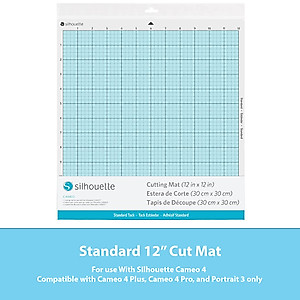 Silhouette Cameo 5 Business Bundle - 3 Cutting Mats, 3 Auto Blades, Silhouette Studio Business Edition Software with Connect Plug-in and Roll Feeder (White)