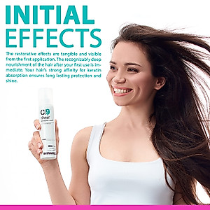 NAPURA C9 Deep Conditioning Hair Mask for Damaged Dry Hair with Jojoba and Avocado Oil (6.76 fl oz) - Sulfate and Paraben Free Protein Hair Repair Conditioner Treatment