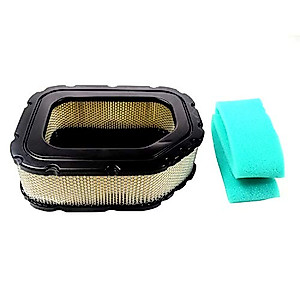 HQRP Air Filter and Pre-filter compatible with Craftsman 33180, KH3288303S1, 32 883 03-S1, 32-083-03-S, 3288303 fits DGS 6500 917.28745, GT 6000 917.28861 Garden Tractors