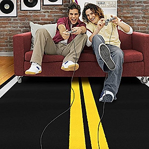 House, Home and More Street Rug - Skid-Resistant Indoor Area Rug - 5 Feet X 8 Feet