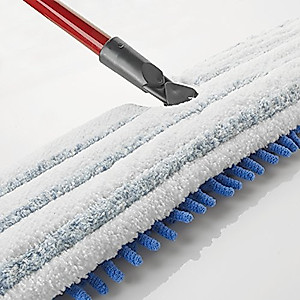 O-Cedar Dual-Action Microfiber Flip Mop with Telescopic Handle