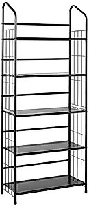 ORE International R597-5 Five Tier Metal Book Rack,Black