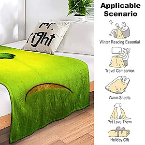 Christmas Blanket Super Soft Flannel Fleece Blankets and Throws Couch Bedding for Kids Adults Gifts 50"X40"