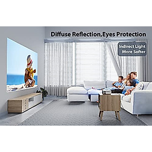 Sovboi Projector, WiFi Mini Portable Projector 9000L,Short Focal Lens Outdoor Movie Projector, HD Native 720P 250" Small Video Projector, Home Theater Phone Projector for PC/TV Stick/Gaming