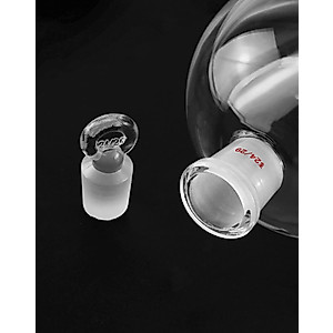 QWORK 1000ml Separating Funnel with 24/29 Joints and Stopcock