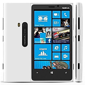 Nokia Lumia 920 32GB Unlocked 4G LTE Windows Smartphone w/PureView Technology 8MP Camera - White