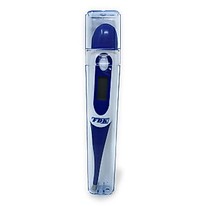 Flexible Tip Digital Fever Alarm Thermometer Oral Rectal Underarm