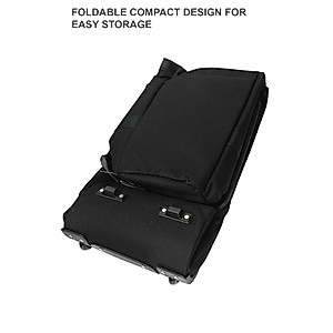 CaddyDaddy Golf CDYCON2GP Constrictor Grey with North Pole Golf Bag Travel Cover, Black/Grey