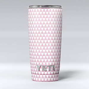 Design Skinz The Micro Pink Polka Dots - Skin Decal Vinyl Wrap Kit Compatible with The Yeti Rambler Cooler Tumbler Cups