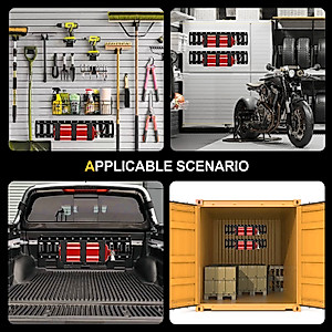 E-Track Fire Extinguisher Mount Holder for Cargo Trailer and Truck| Fire Extinguisher Mounts& Brackets up to 15 lbs|e Track Tool for Safety(Pack of 2）