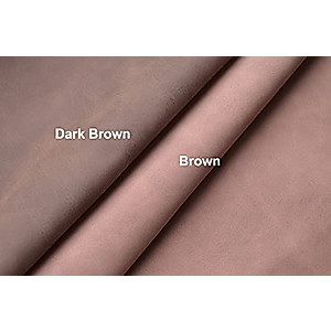 0.9mm Soft 1 Yard Brown Fabric PU Leather Fabric Faux Leather Fabric Faux Vegan Leather Upholstery Fabric