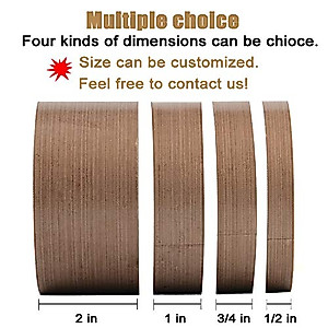 Teflon Fabric Tape, 1 Inch 30 Feet PTFE Tape for Vacuum Sealer Machine, Hand Impulse Sealers Insulation PTFE Coated Fiberglass Adhesive Tape Compatible with FoodSaver, Seal A Meal, Weston, Cabella