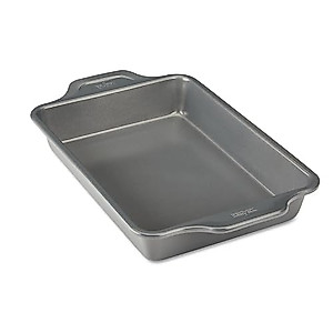 All-Clad Pro-Release Nonstick Baking Pan 9x13 Inch Oven Safe 450F Half Sheet, Cookie Sheet, Muffin Pan, Cooling & Baking Rack, Round Cake Pan, Loaf Pan, Baking Pan Grey