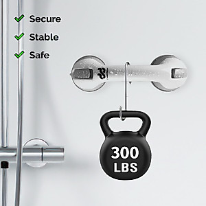 Grab Bars for Bathtubs and Showers, Shower Handles for Elderly Suction, Suction Grab Bars for Shower, Handicap Grab Bars, Suction Shower Grab Bars for Seniors, Bathroom Grab Bars, Shower Bars Safety