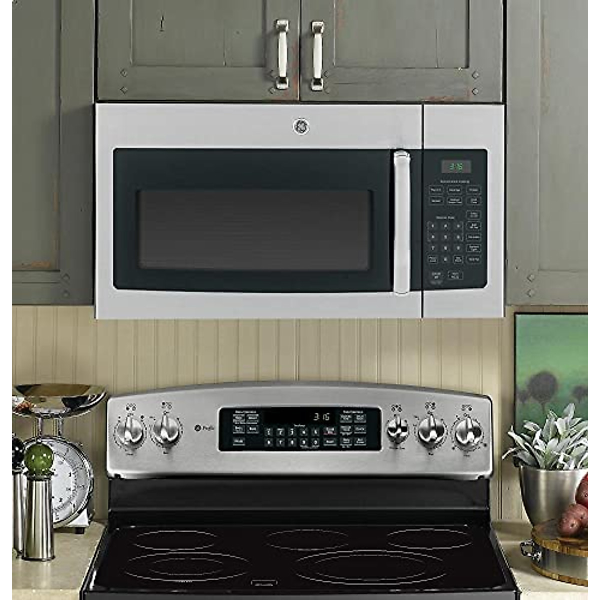 GE JVM3160RFSS 30" Over-the-Range Microwave Oven in Stainless Steel