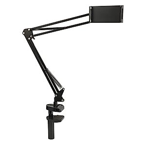 Acogedor Tablet Holder Stand Adjustable Rugged Design for13, Galaxy Tab, Pro 12.9, Air, Mini & More, Stable Desktop Stand for iOS Tablet,Pro, Wide Compatibility
